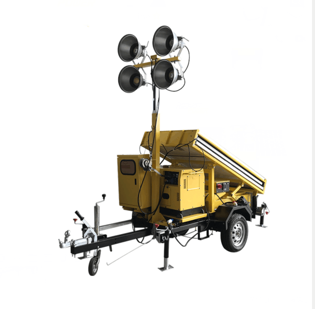 Solar-LED Lichtmast 70CRI 4.8M 3*200W mit 358 Grad-Mast-Rotation